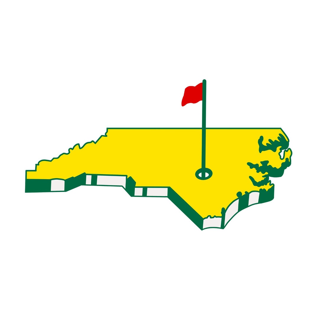 North Carolina Masters Golf Logo Downloadable PNG, SVG, and JPG Files ...