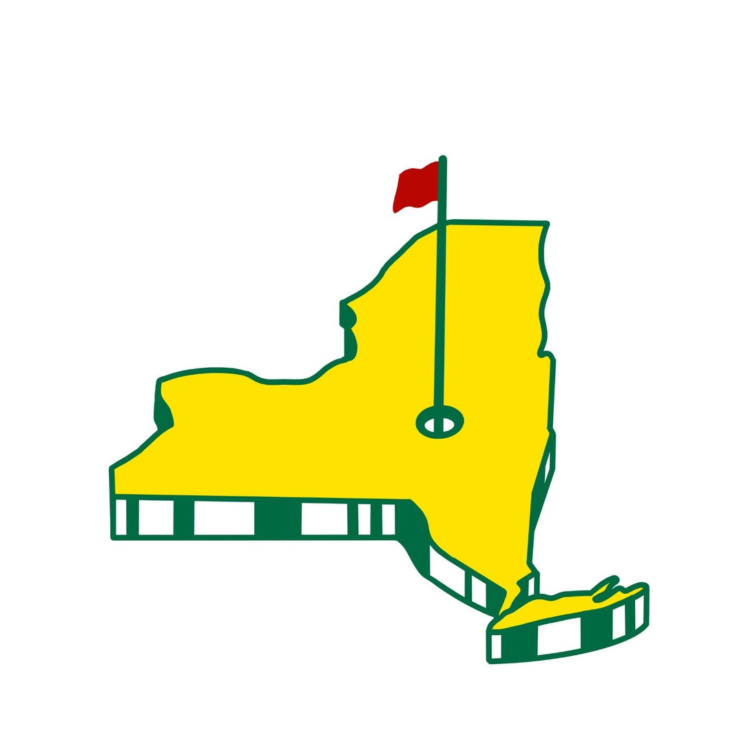 New York Masters Golf Logo Downloadable PNG, SVG, and JPG Files - Etsy