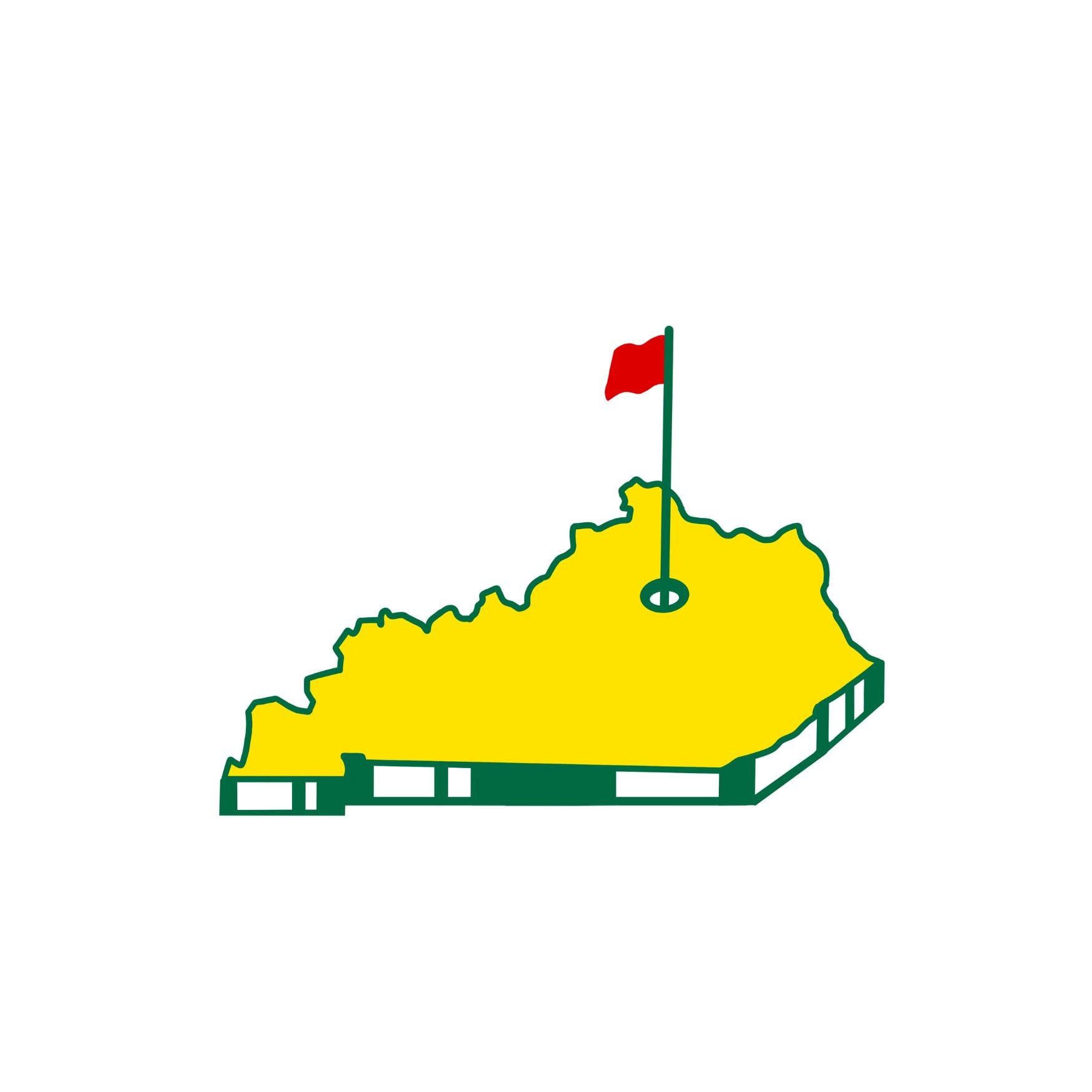 Kentucky Masters Golf Logo Downloadable PNG, SVG, and JPG Files - Etsy