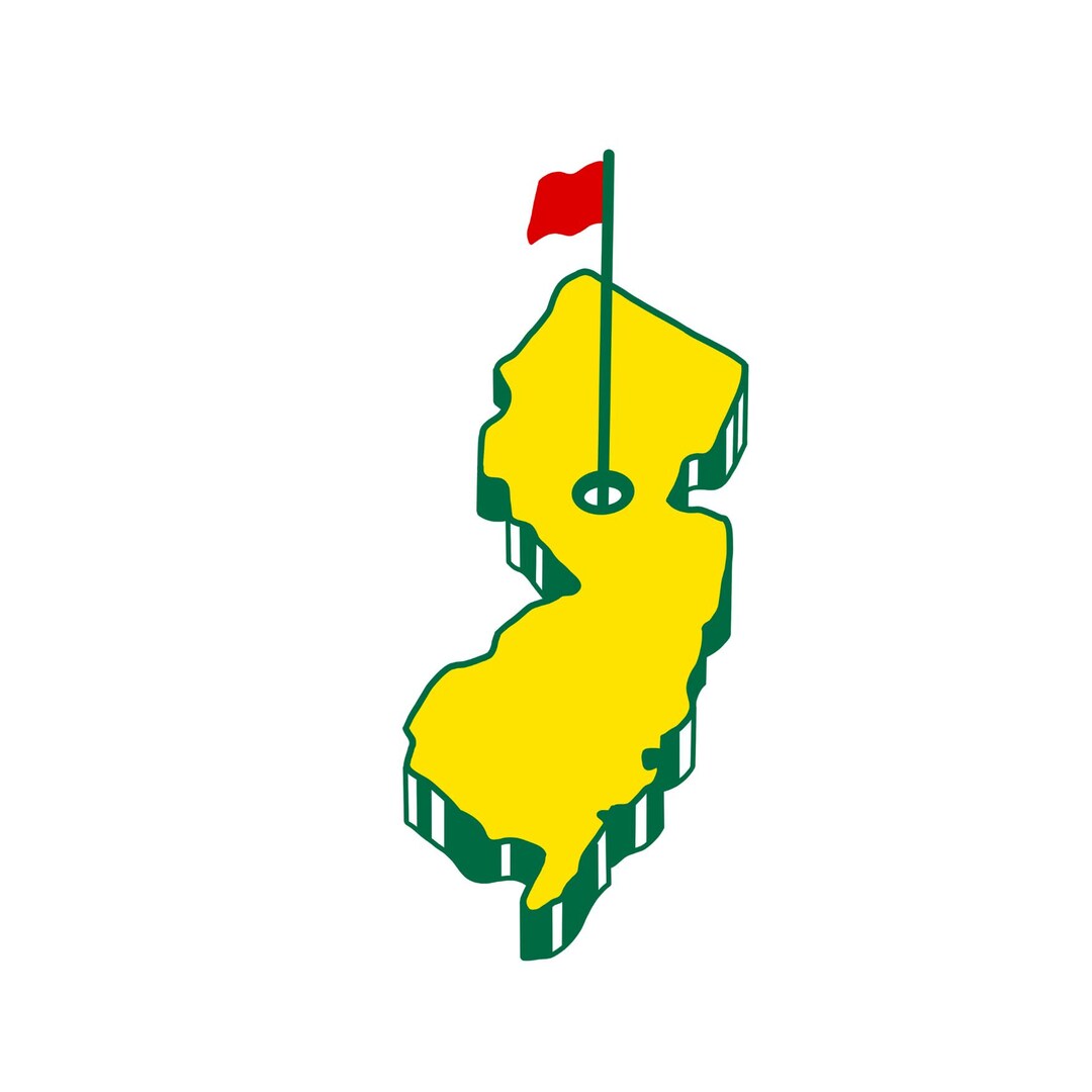 New Jersey Masters Golf Logo Downloadable PNG, SVG, and JPG Files - Etsy