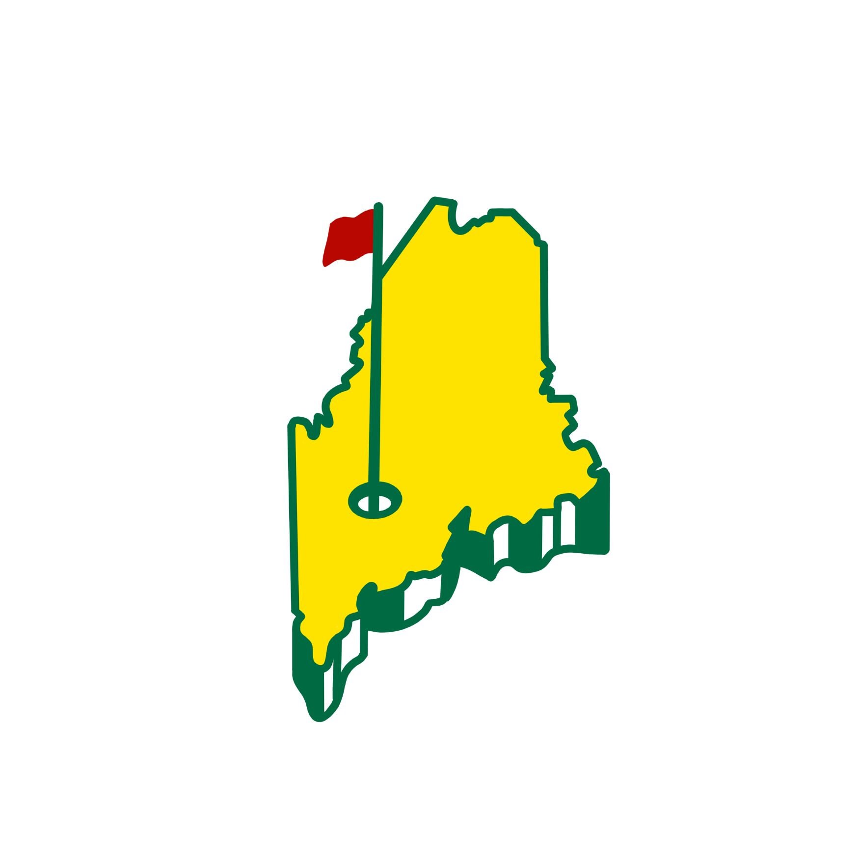 Maine Masters Golf Logo Downloadable PNG, SVG, and JPG Files - Etsy