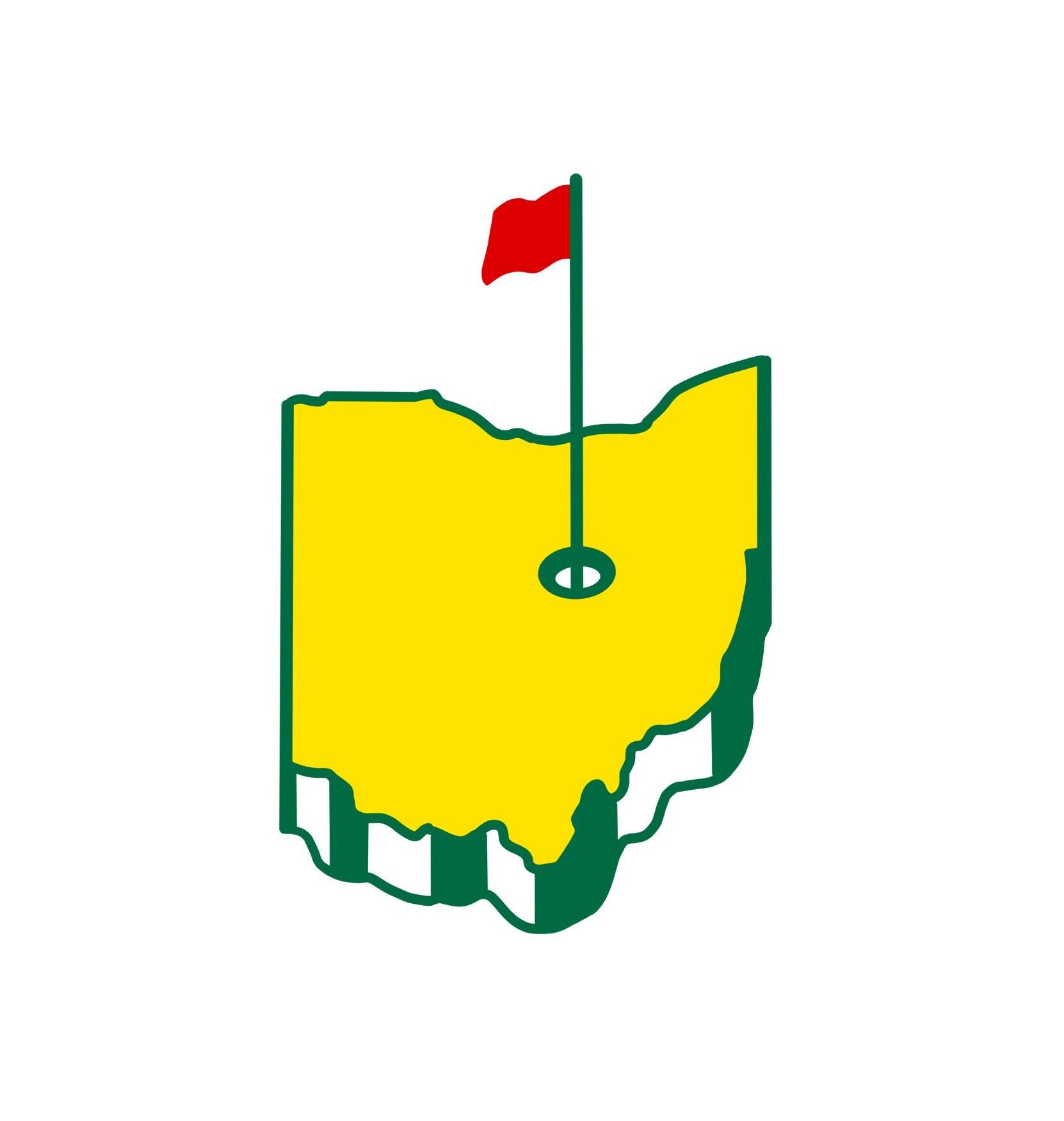 Ohio Masters Golf Logo Downloadable PNG, SVG, and JPG Files - Etsy
