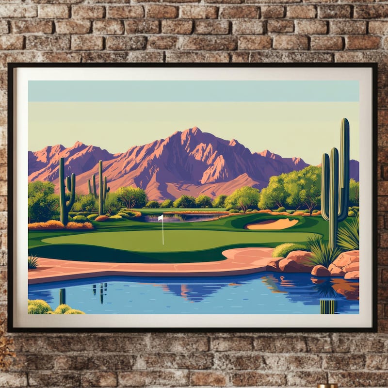 Golf Art - Etsy