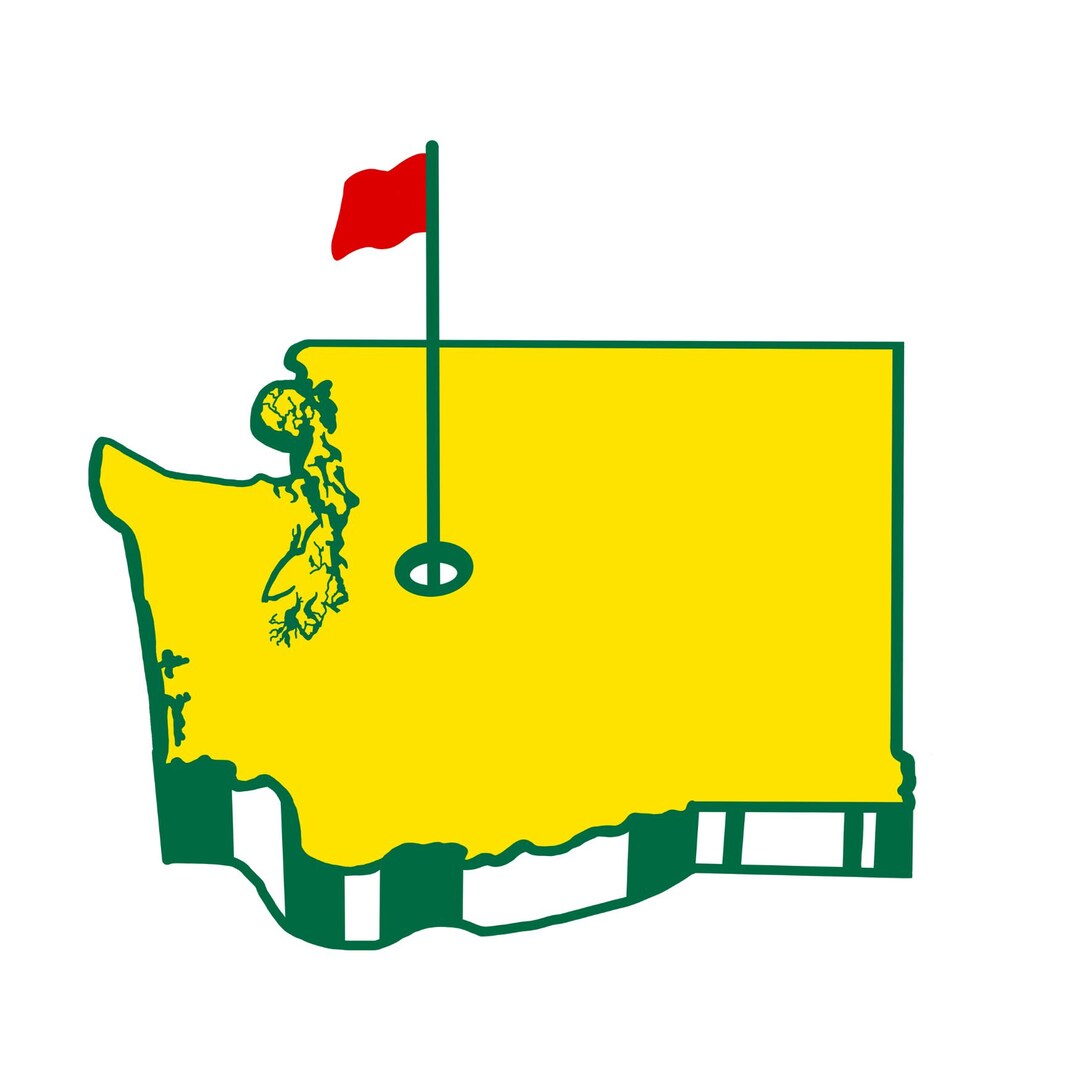 Washington Masters Golf Logo Downloadable PNG, SVG, and JPG Files - Etsy