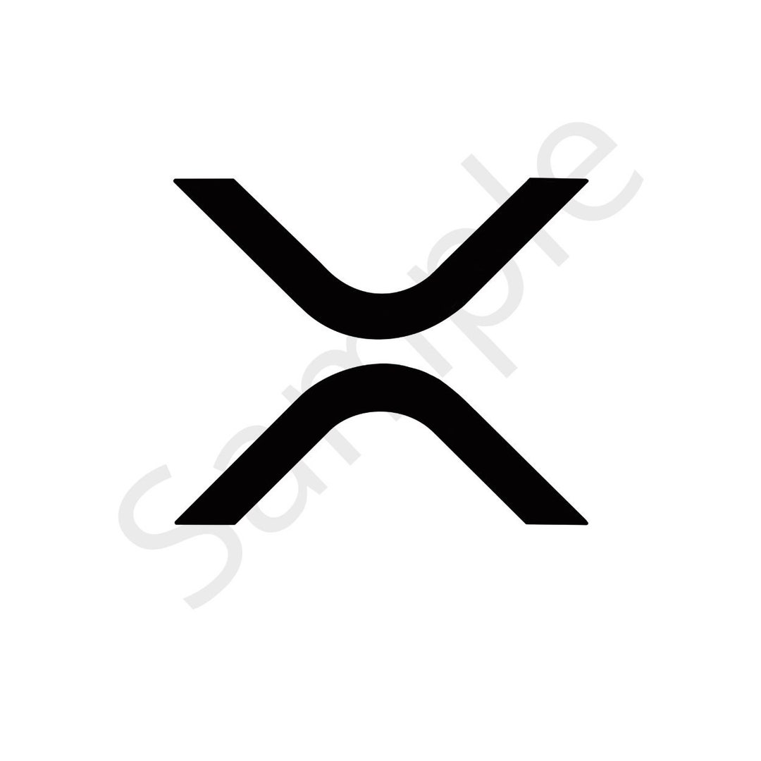 XRP Clip Art | No Background | Digital Download | Cryptocurrency Icons ...