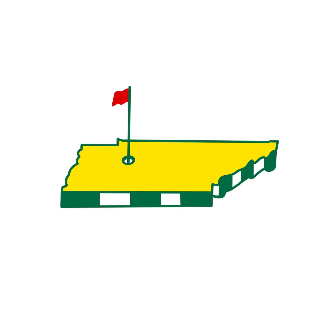 Tennessee Masters Golf Logo Downloadable PNG, SVG, and JPG Files - Etsy