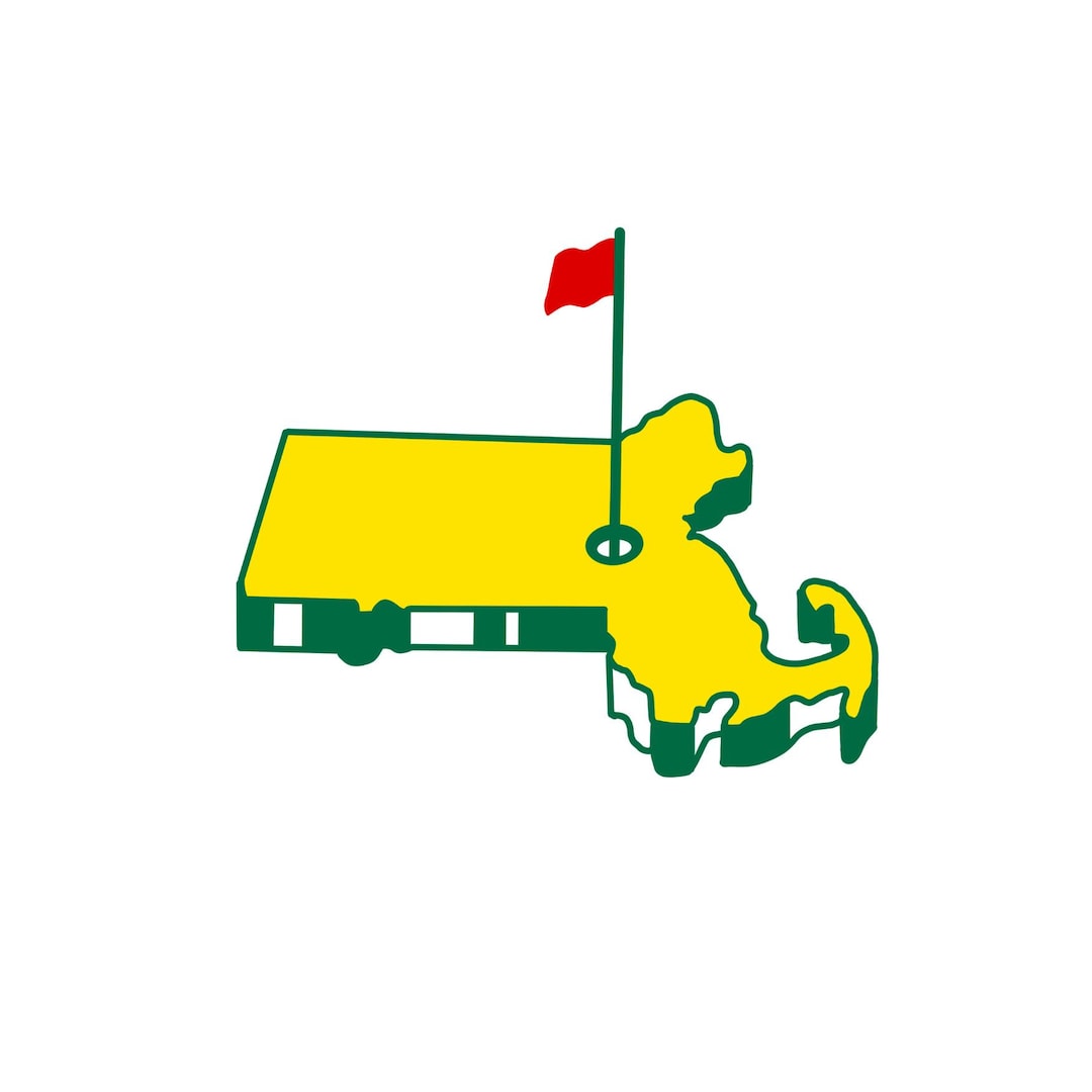 Massachusetts Masters Golf Logo Downloadable PNG, SVG, and JPG Files - Etsy
