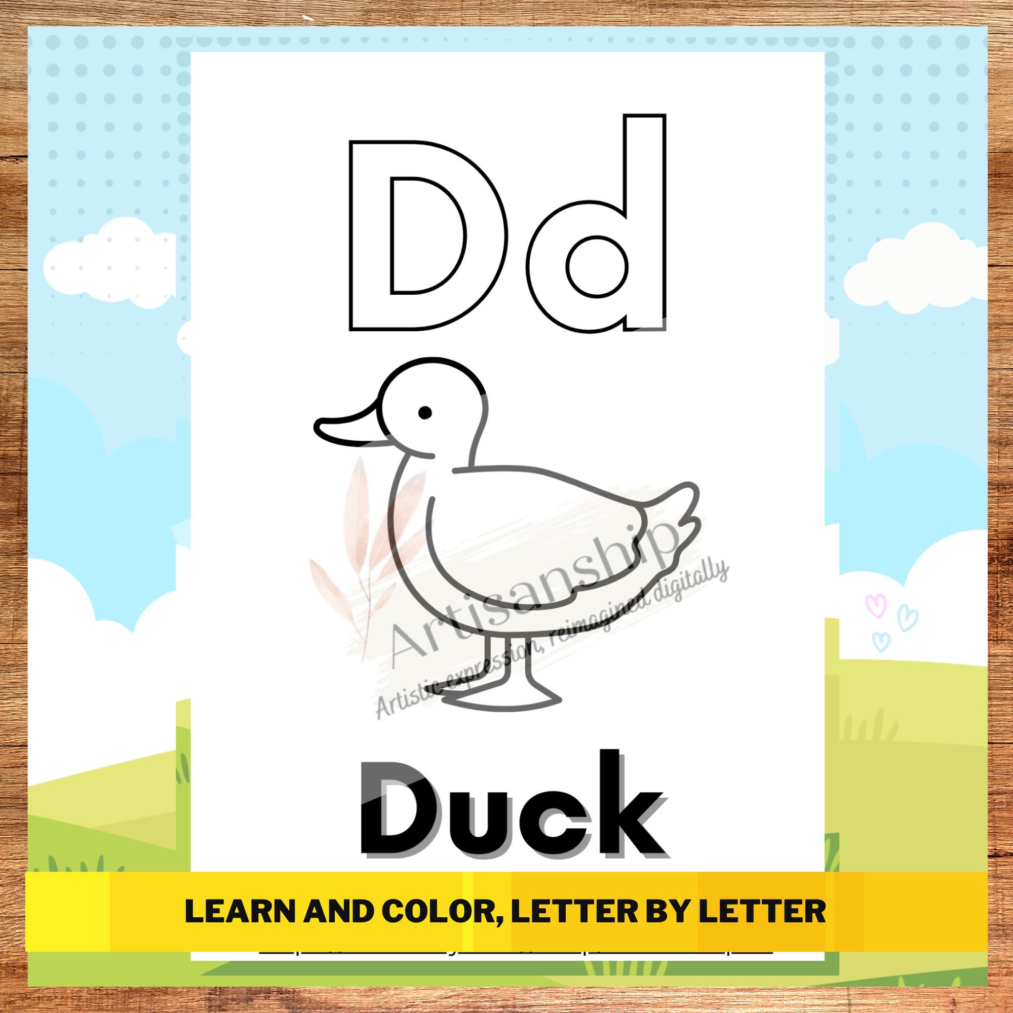 Colorful Abcs: Alphabet Coloring Book Coloring Book for Kids- Alphabet ...