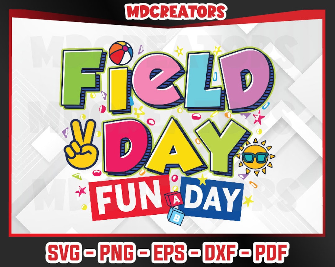 Field Day Fun Day Svg Field Day Kids Teacher Svg Field Day - Etsy