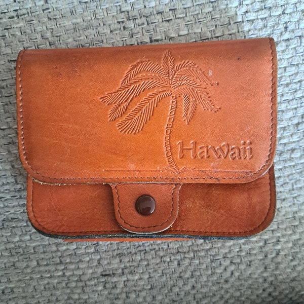 Hawaiian Leather Wallet - Etsy