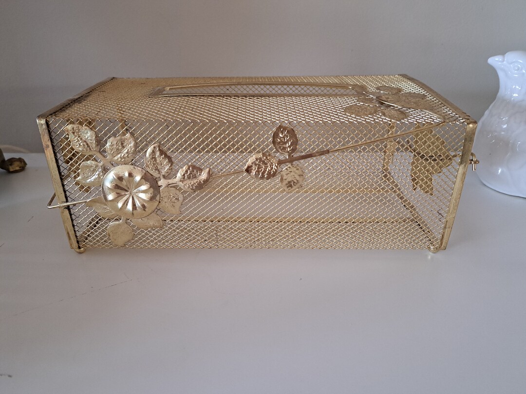 Mid Century Tissue Box - Etsy