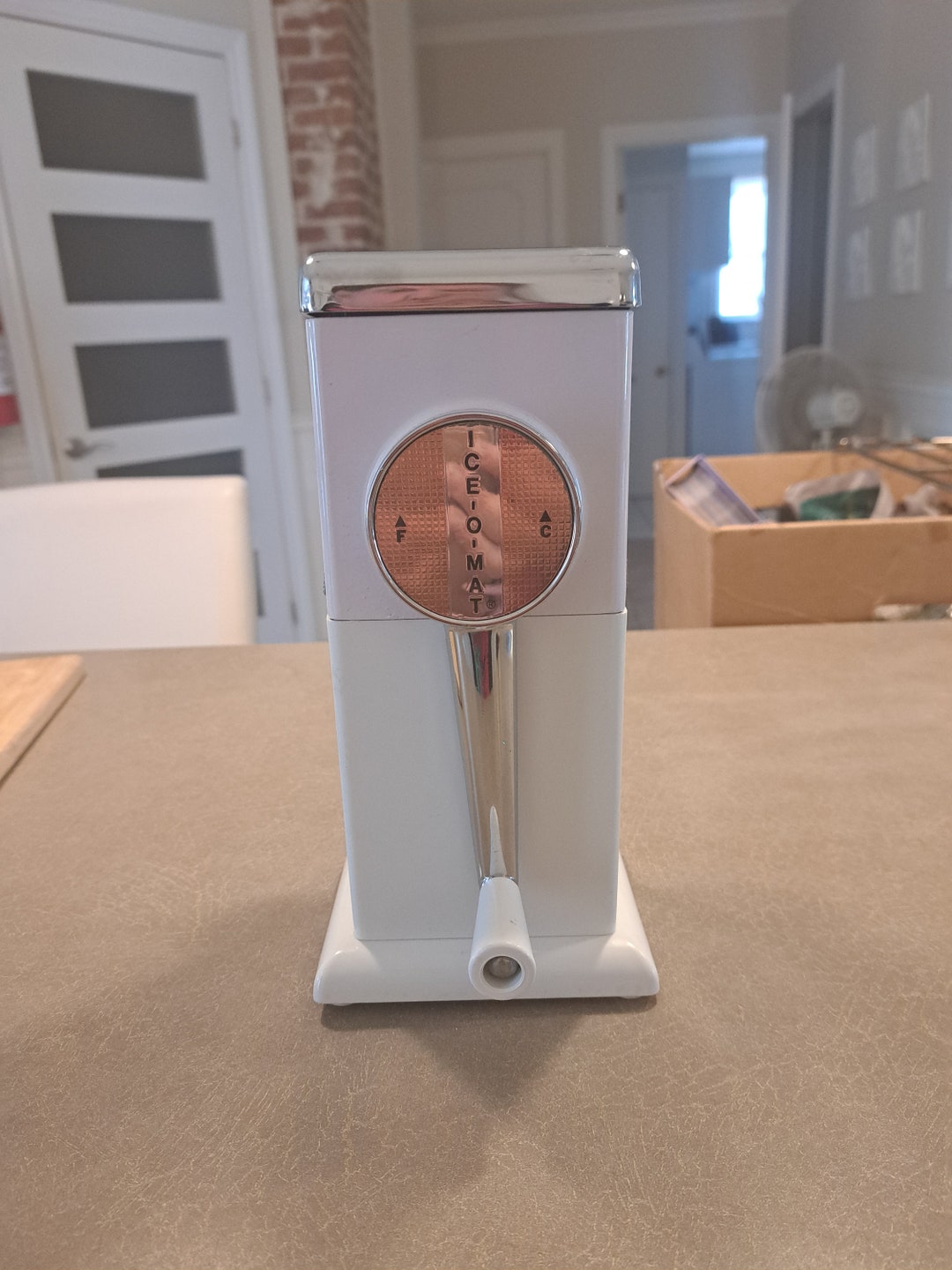 Vintage Ice Cream Machine White Like New No Defects 1950 - Etsy