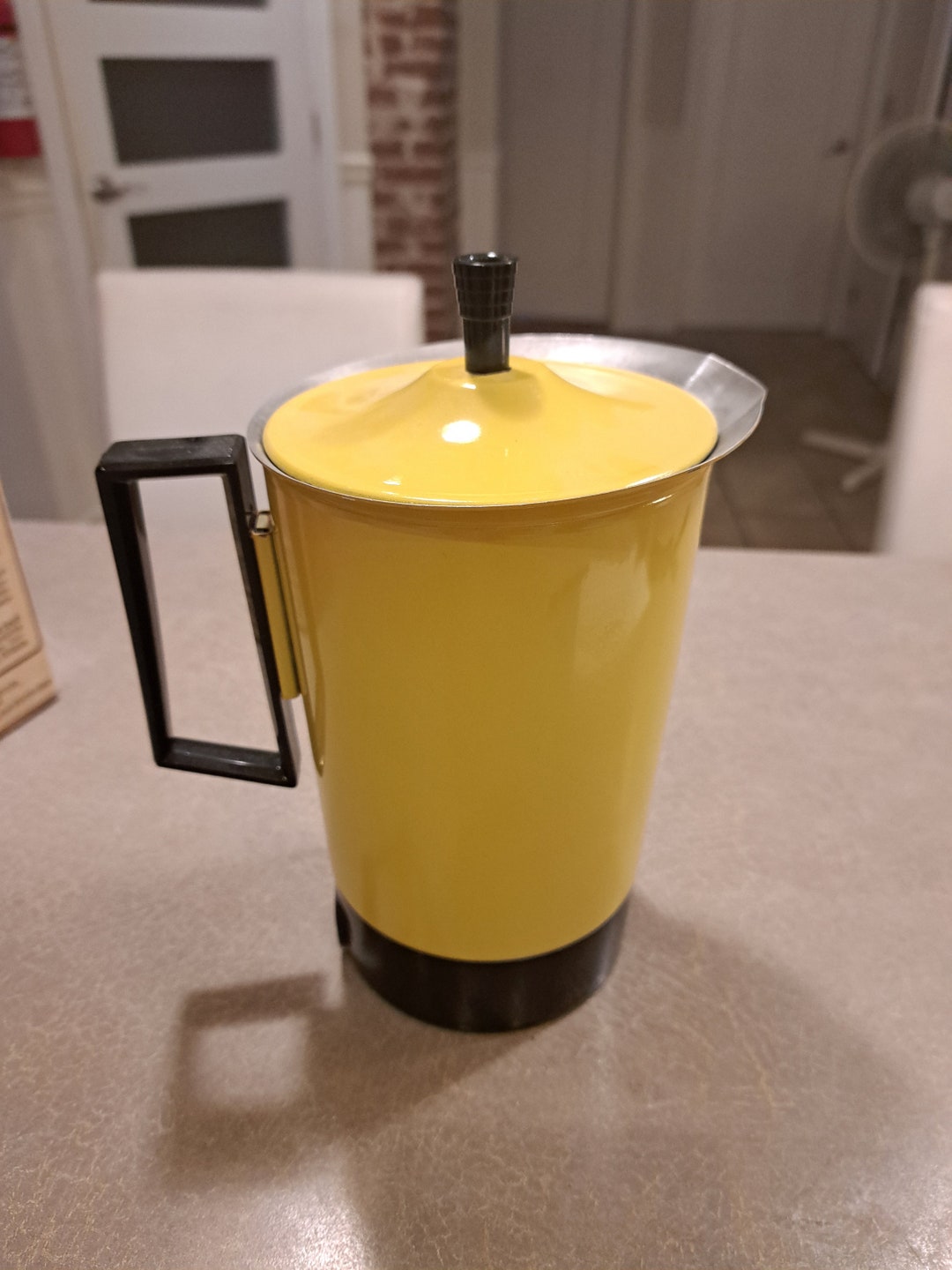 Vintage Empire Brand 6-cup Percolator Coffee Maker in Electric Yellow ...