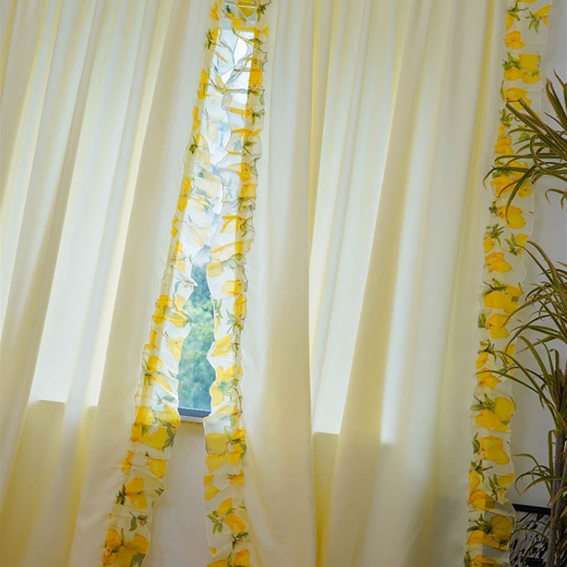 Ruffled Balloon Curtains - Etsy