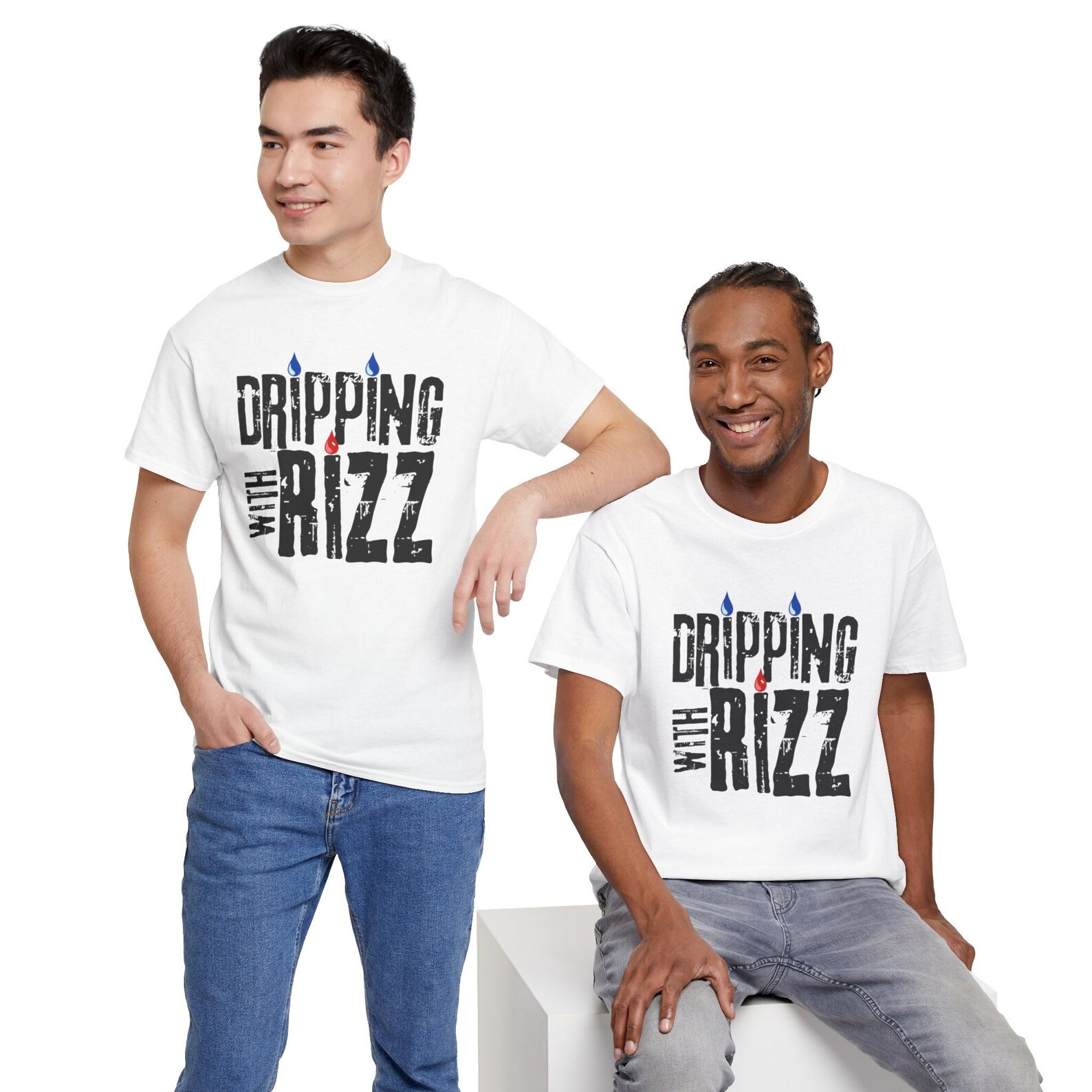 Drip Rizz Shirt, Express Delivery Available, Dripping With Rizz Tshirt ...