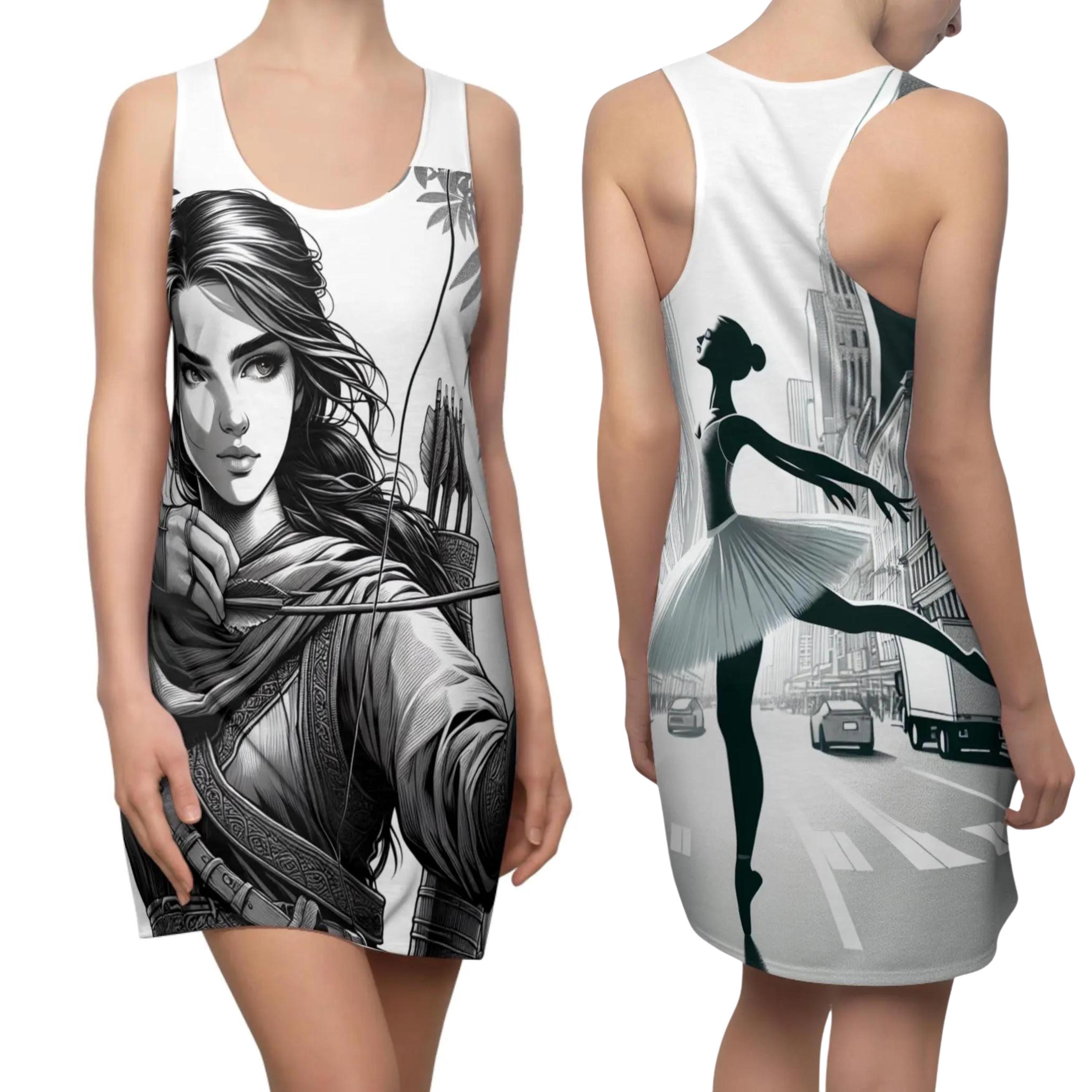Huntress Warrior Ballerina Dress Feminine Power up Strength Strong ...