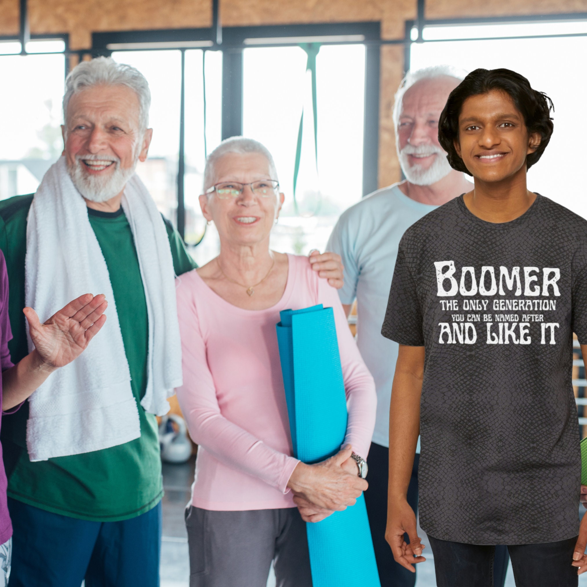 Boomer the Generation You Can Be Named After Gift and Like It Tee ...