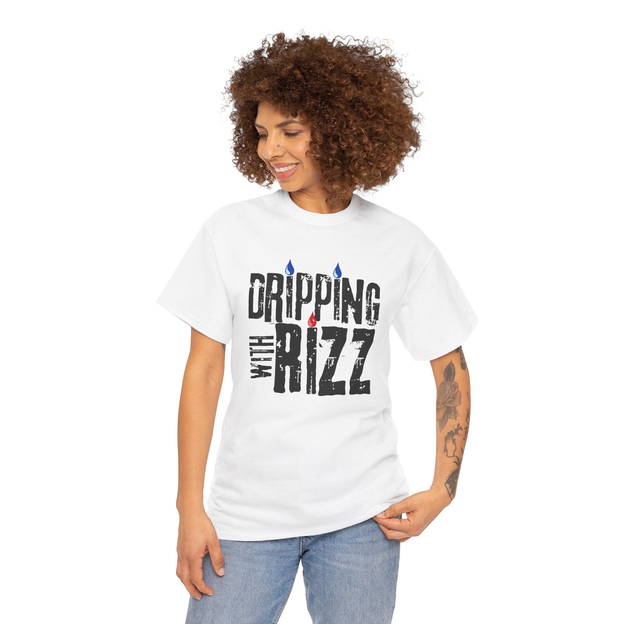 Drip Rizz Shirt, Express Delivery Available, Dripping With Rizz Tshirt ...