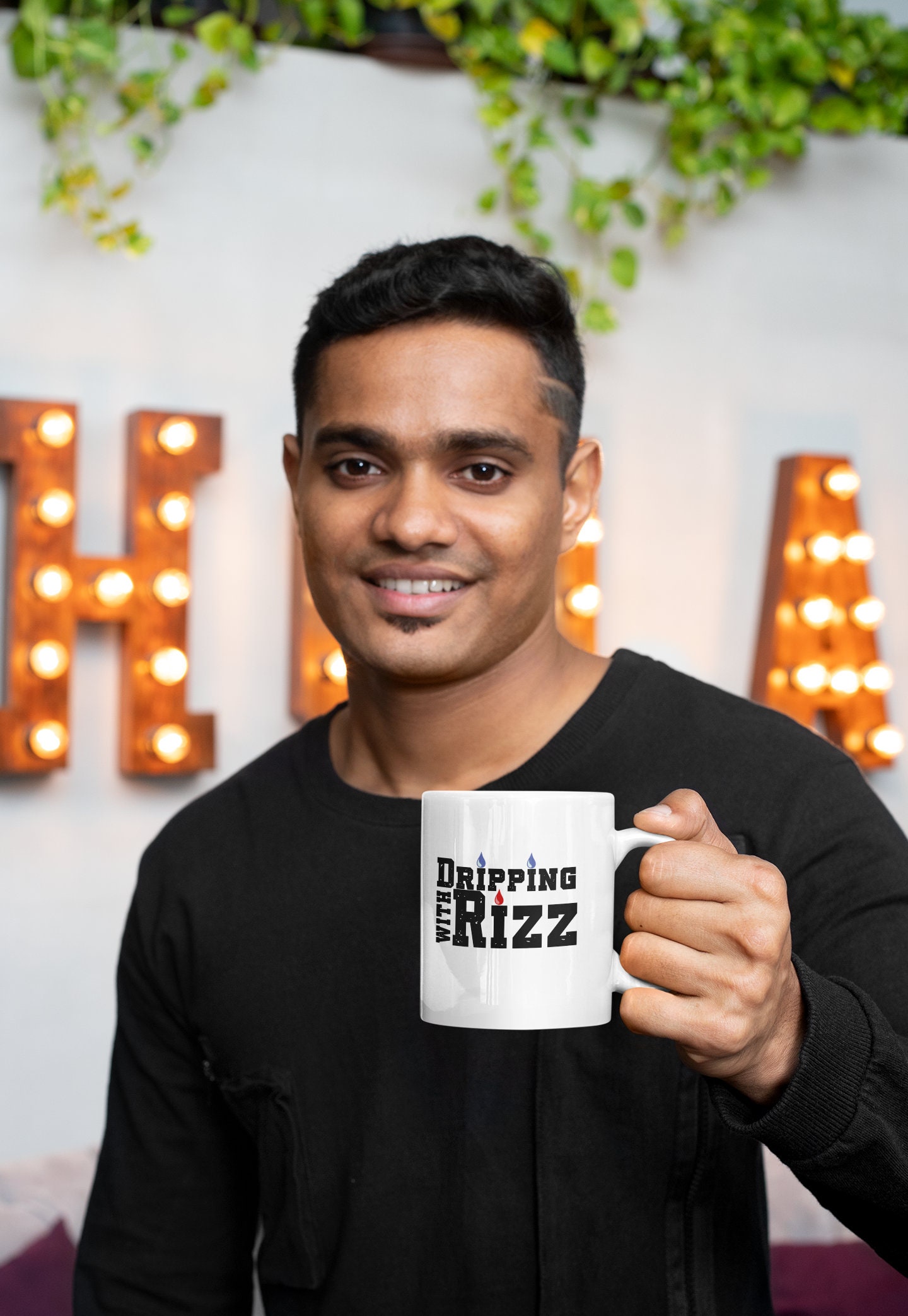 Dripping With Rizz Mug Drip Rizz Tea Cup Coffee Taza Drips Crimzone ...