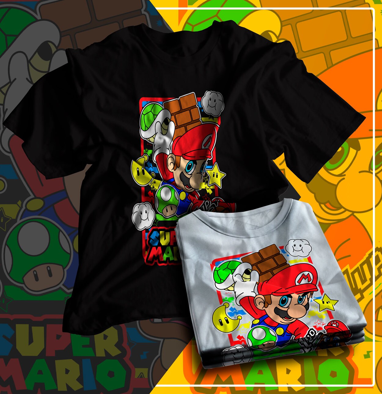 Super Mario Movie 8 Diseños Diferentes, Bundle Premium VECTOR, Eps ...