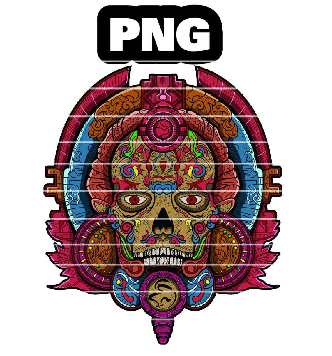 Camisa De Calaca, Nahual , VECTOR, Colores Mexicanos, Orgullo De Mexico ...