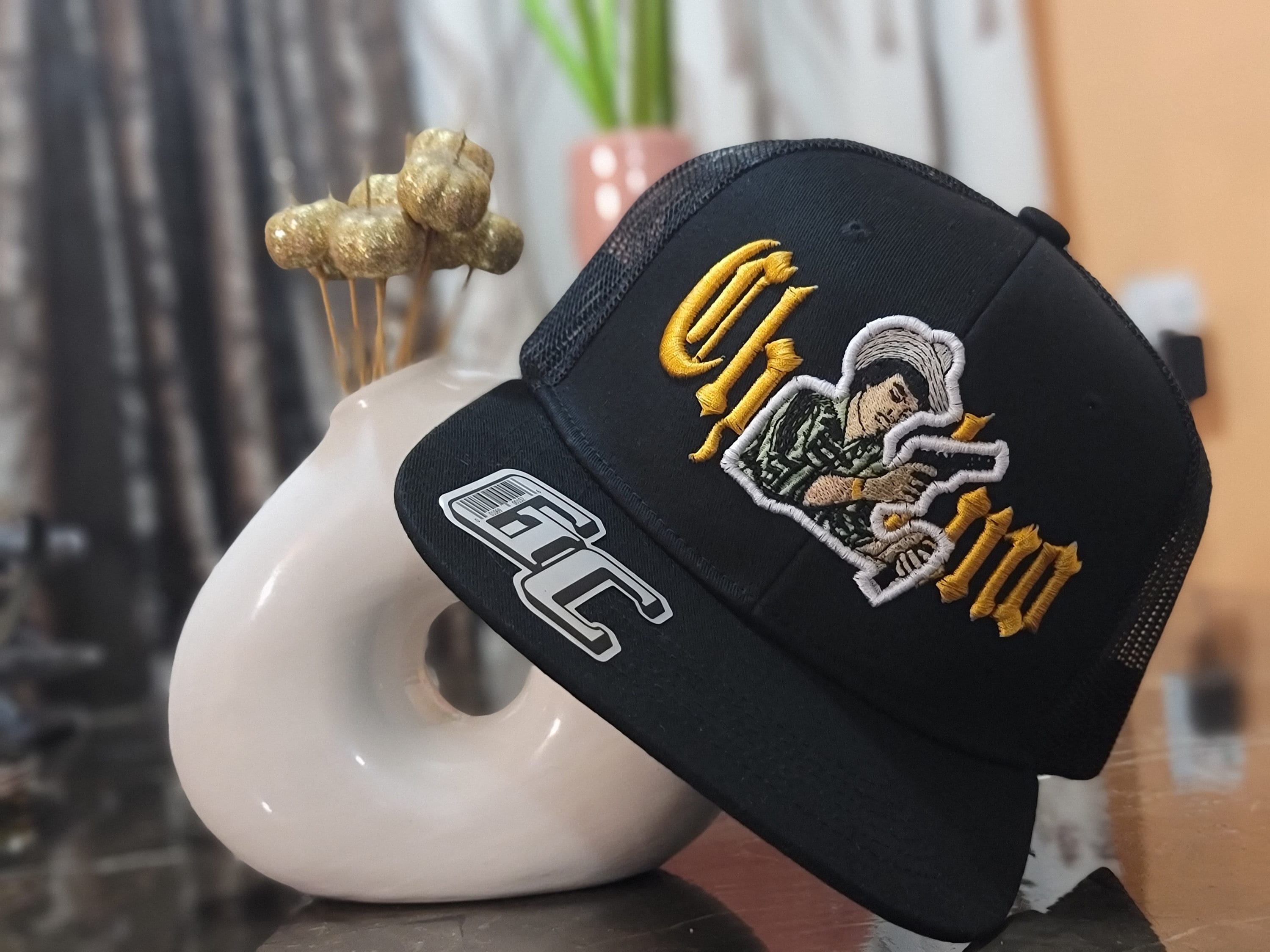 Cachucha Belica,hat Chalino Sanchez , 100 Embroidered, BLK Hat Snapback ...