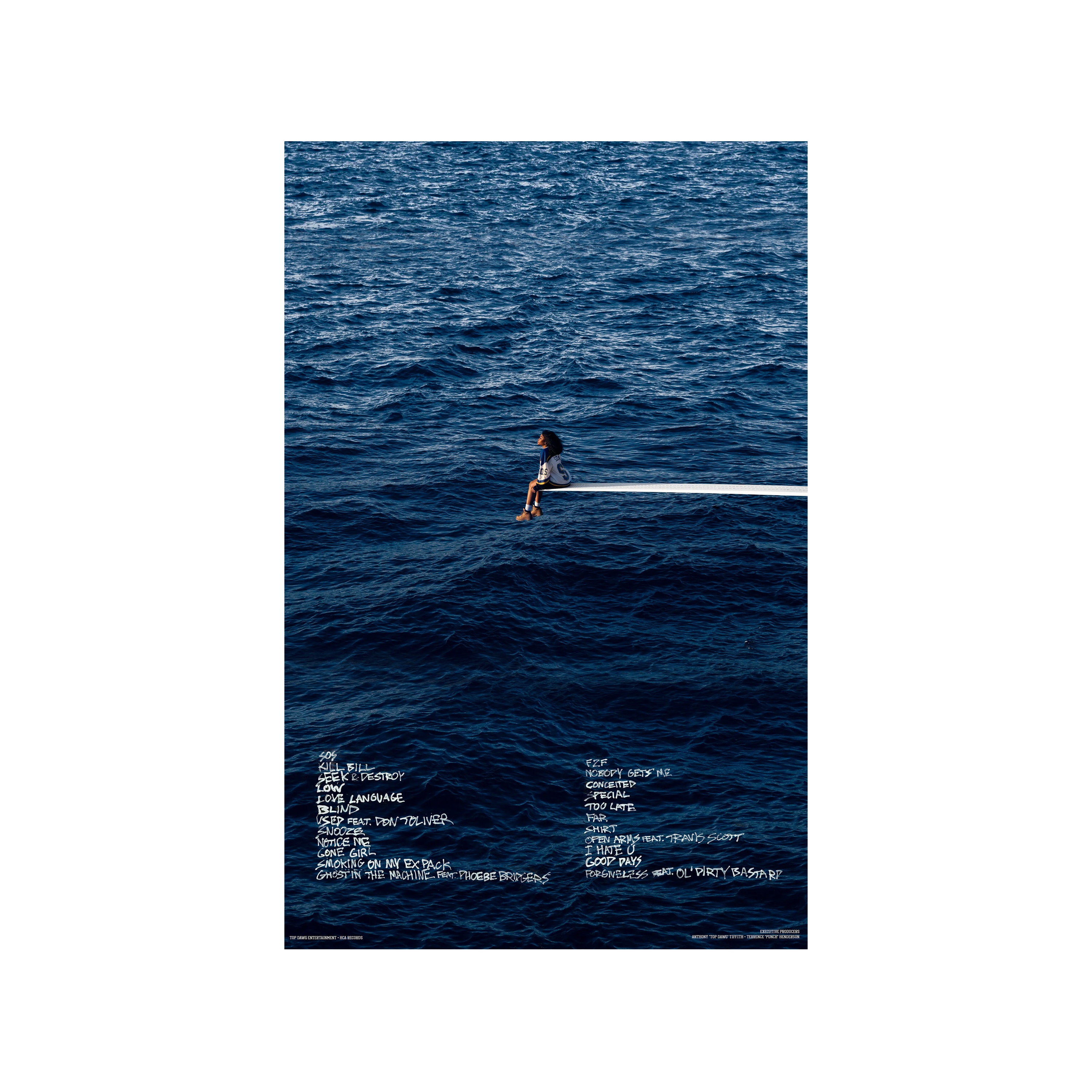 SZA - SOS Album Poster, Album Cover Poster Designed & Sold By Ontology ...