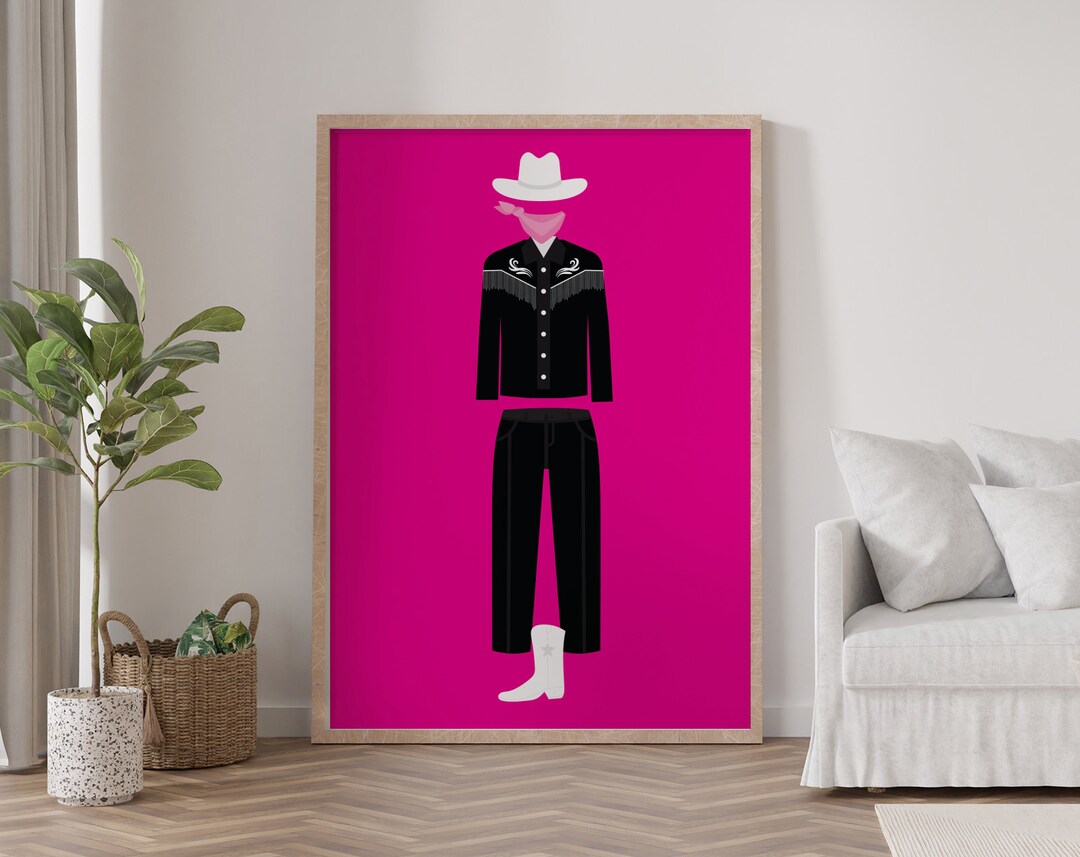 Ken Barbie Movie Illustration Poster | Digital Download | A5/A4/A3/A2 ...