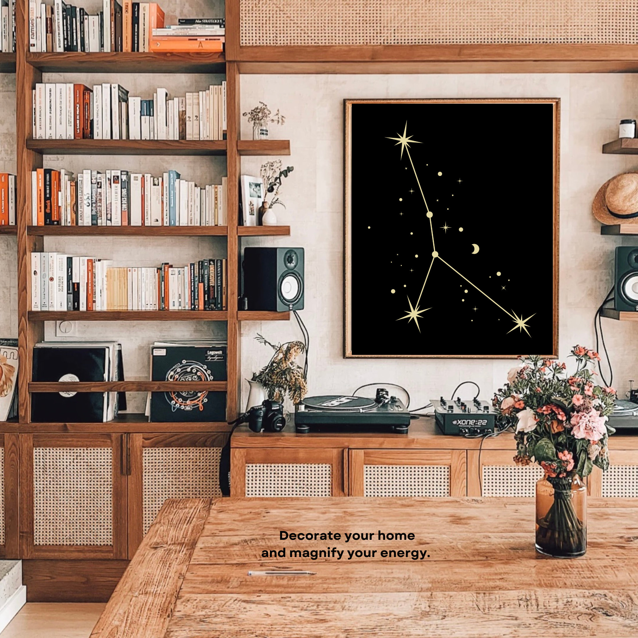 Minimalist Wall Art Cancer Printable Art Cancer Symbol and ...