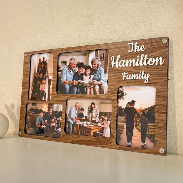 Multi Photo Frame - Etsy