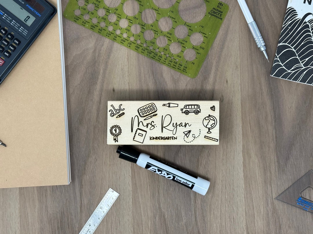 Personalized Whiteboard Eraser, Dry Board Eraser, Teacher Gifts ...