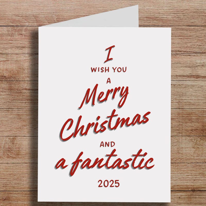 2025 New Year Card - Etsy