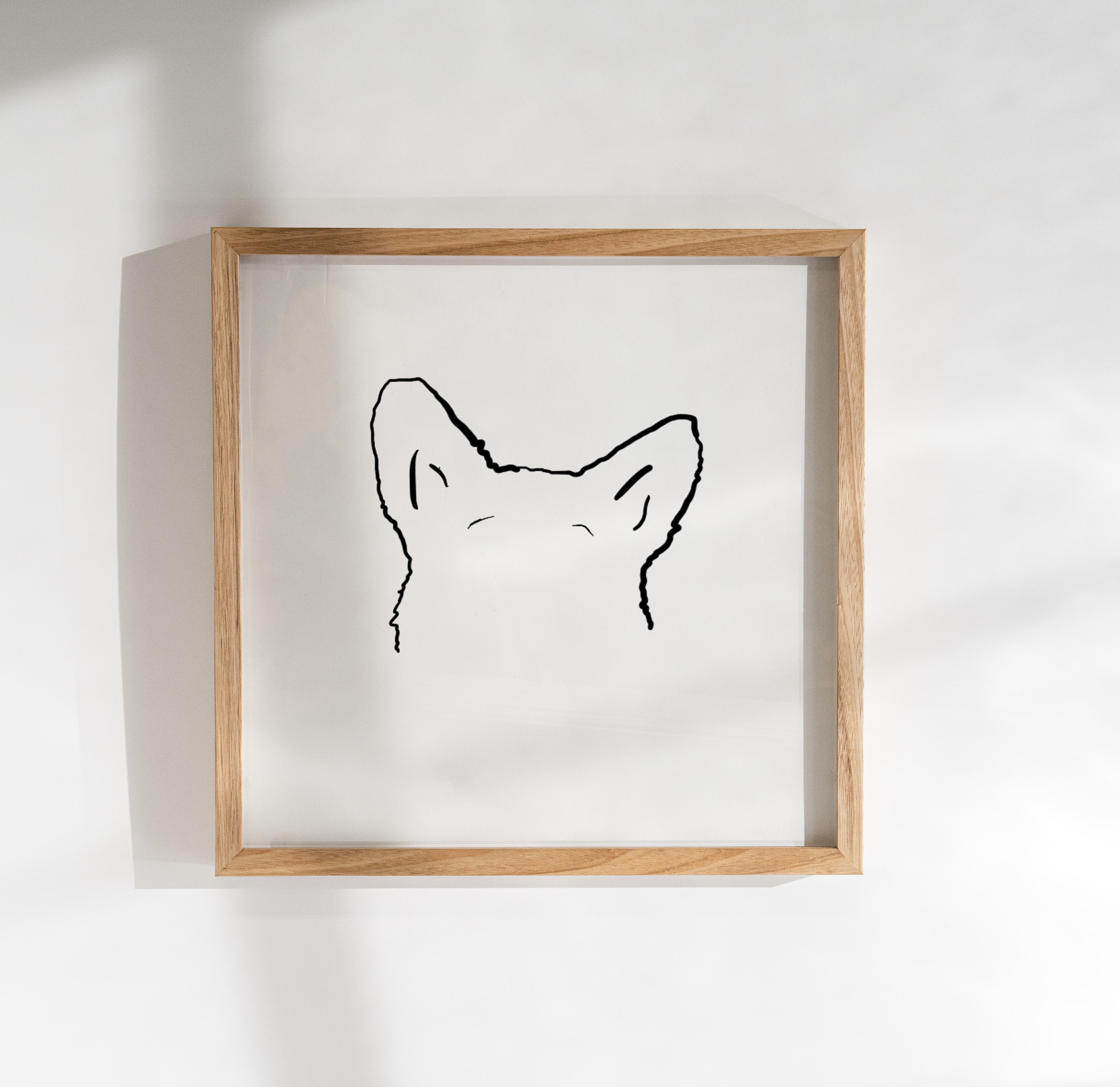 Corgi Line Drawing - Etsy