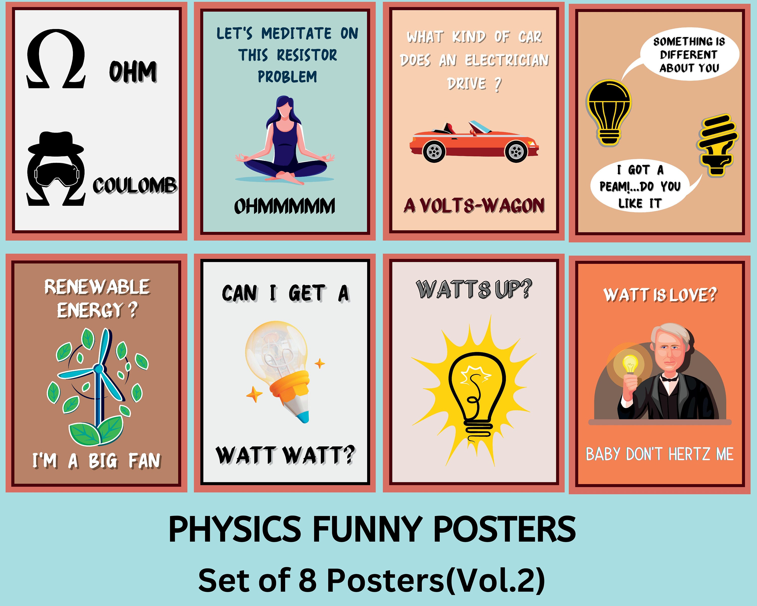 Funny Physics Posters Physics Puns Cool Jokes and Memes - Etsy Funny Physics Posters Physics Puns Cool Jokes and Memes - Etsy