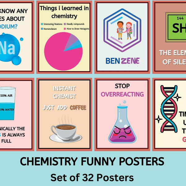Chemistry Puns - Etsy