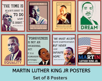 Martin Luther King Jr - Etsy