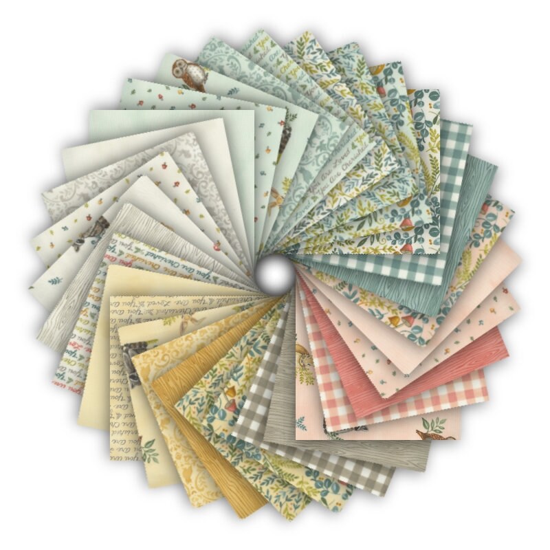 Effie's Woods Fat Quarter Bundle MODA Patchwork Quilting Precut Fabric ...
