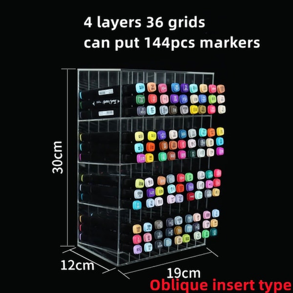 Marker Organizer - Etsy