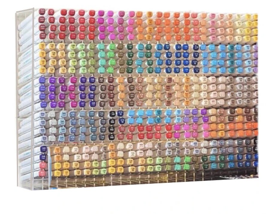 Tilted Marker Storage Space for 108 Different Markers - Etsy