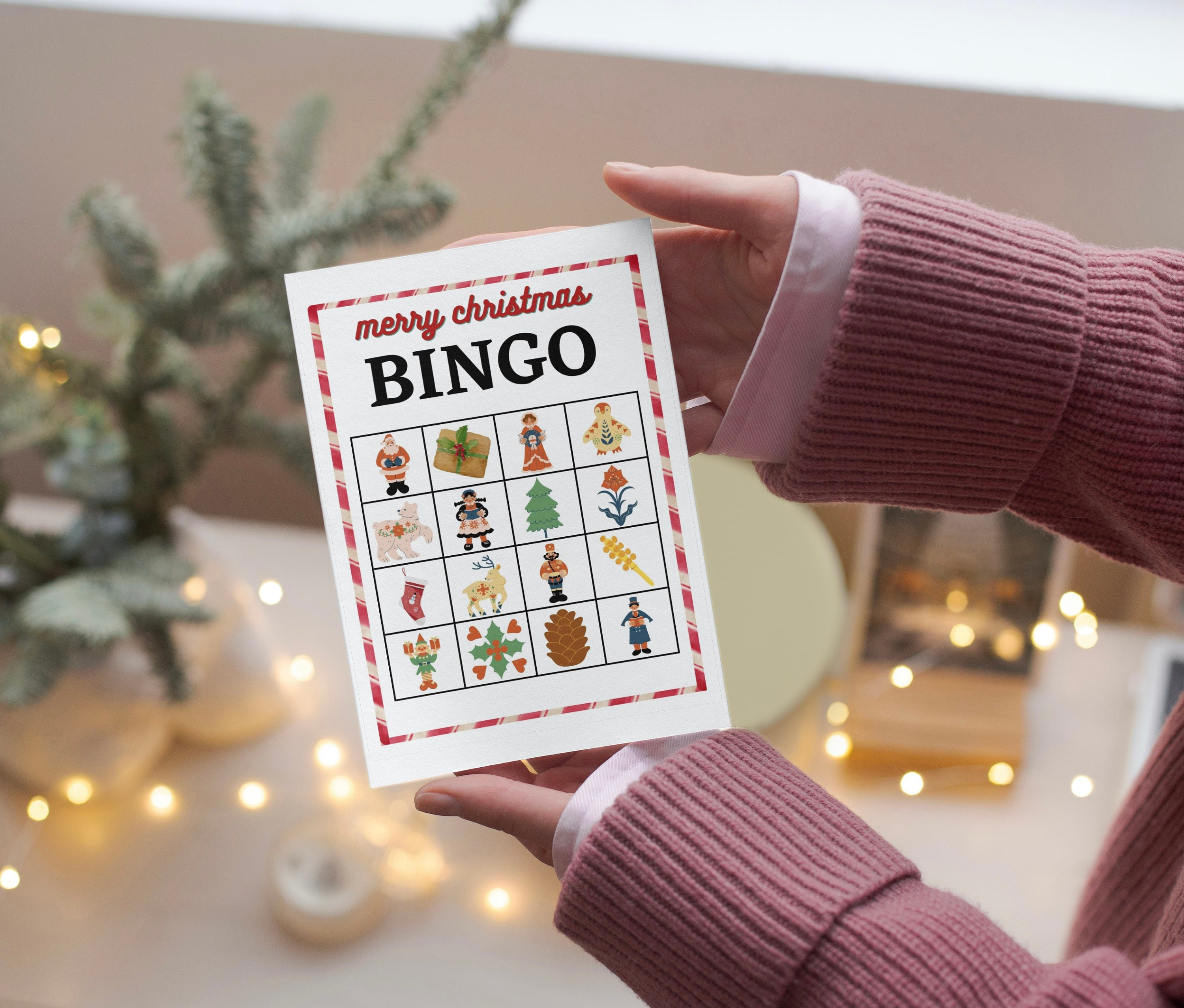 Printable Merry Christmas Bingo - Family Friendly - Etsy