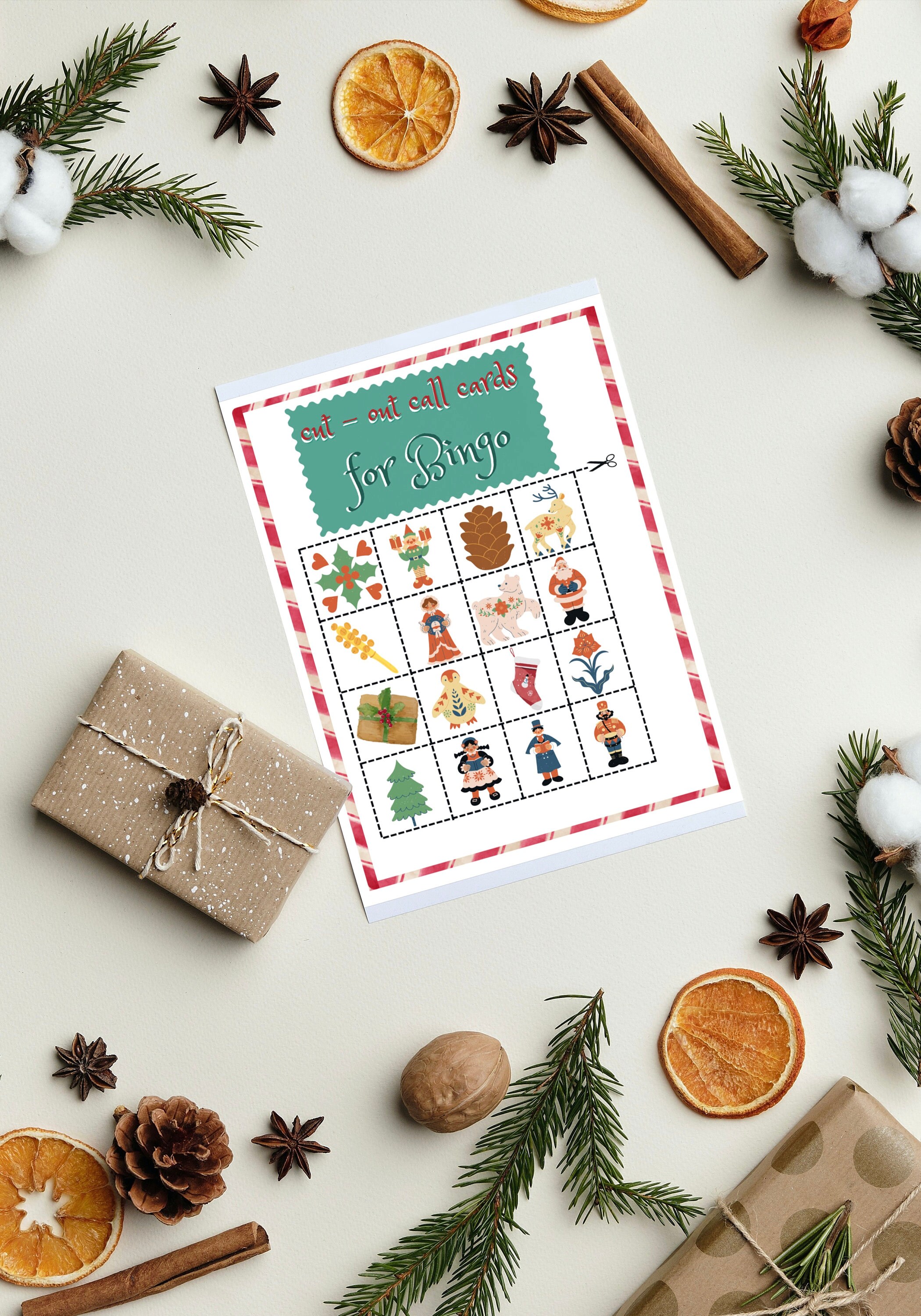 Printable Merry Christmas Bingo - Family Friendly - Etsy