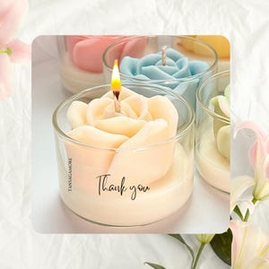 Thank You Candle, Appreciation Gift, A Small Candle to Say a Big Thank ...