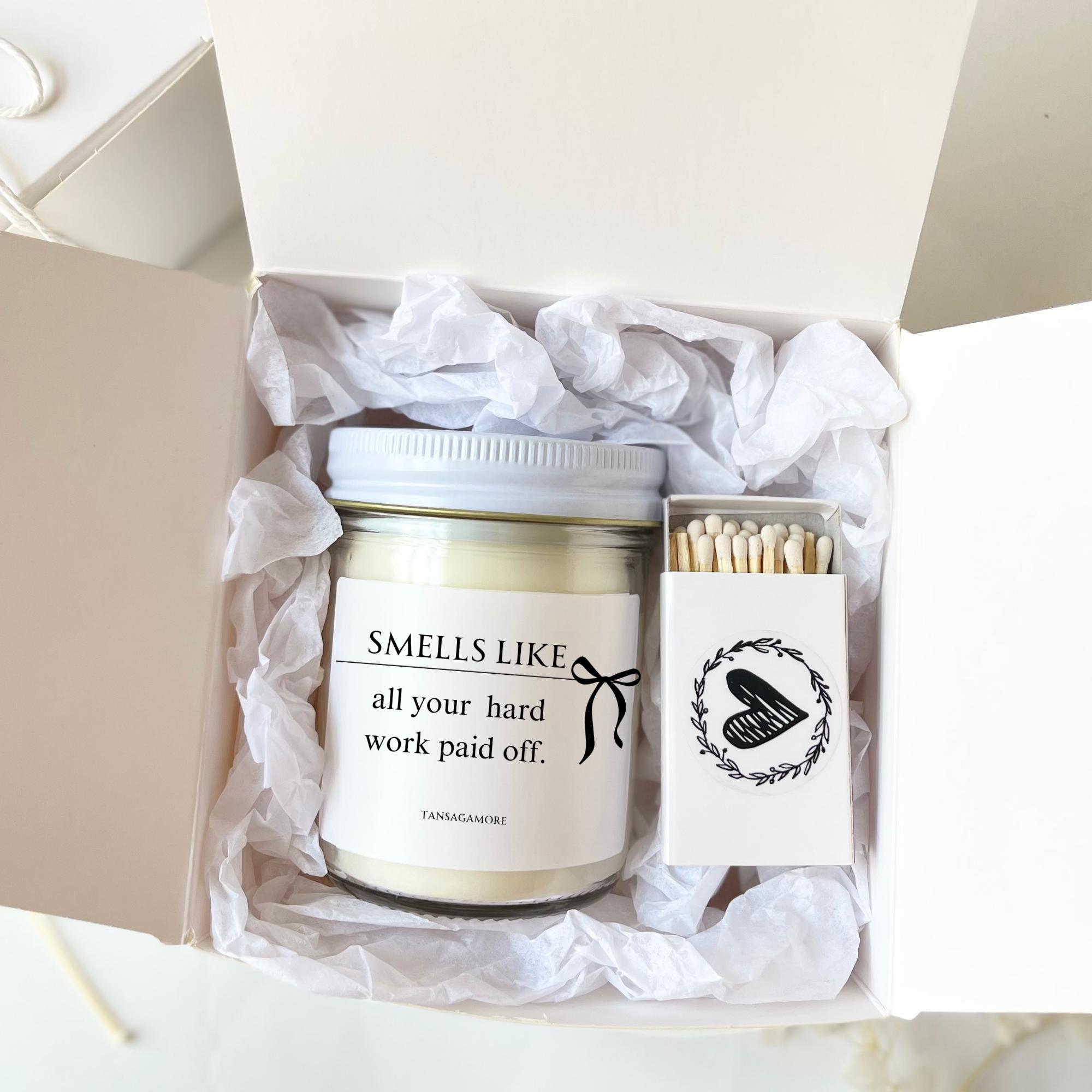 Congratulations Candle Gift Box – Celebration Candle for Achievements ...