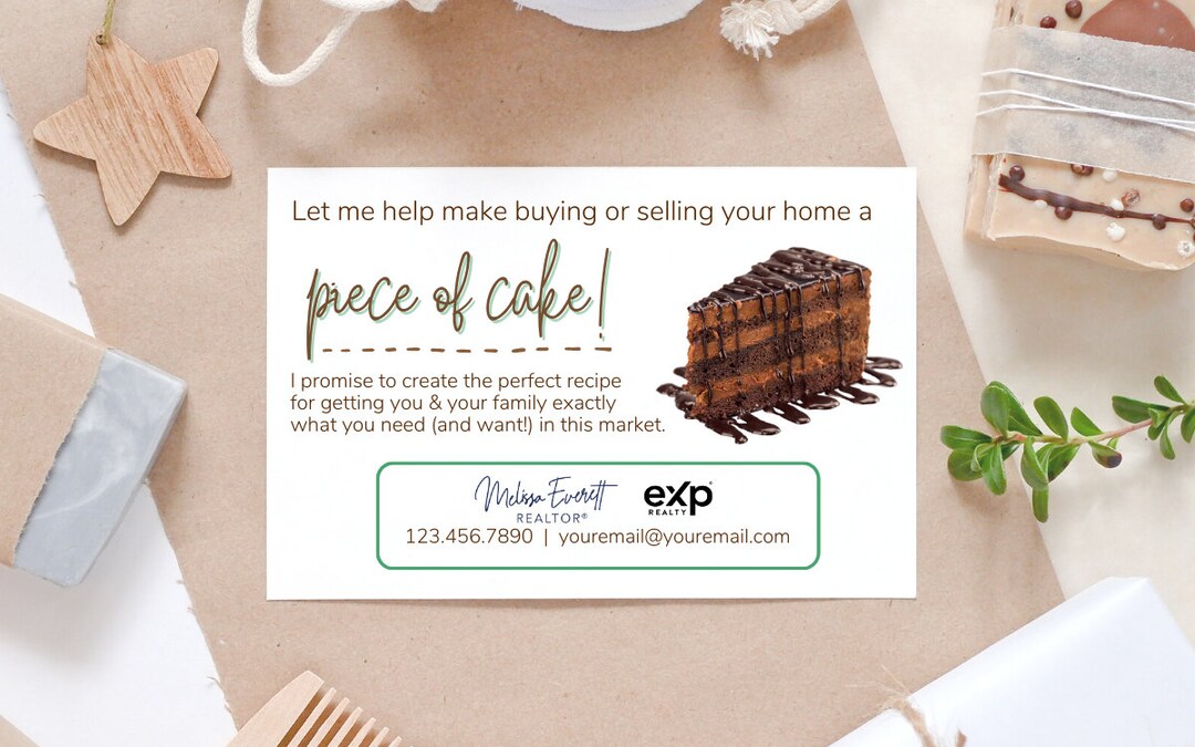 Piece of Cake Pop by Tag for Real Estate (cake, Cupcakes, Cake Pop) - Etsy