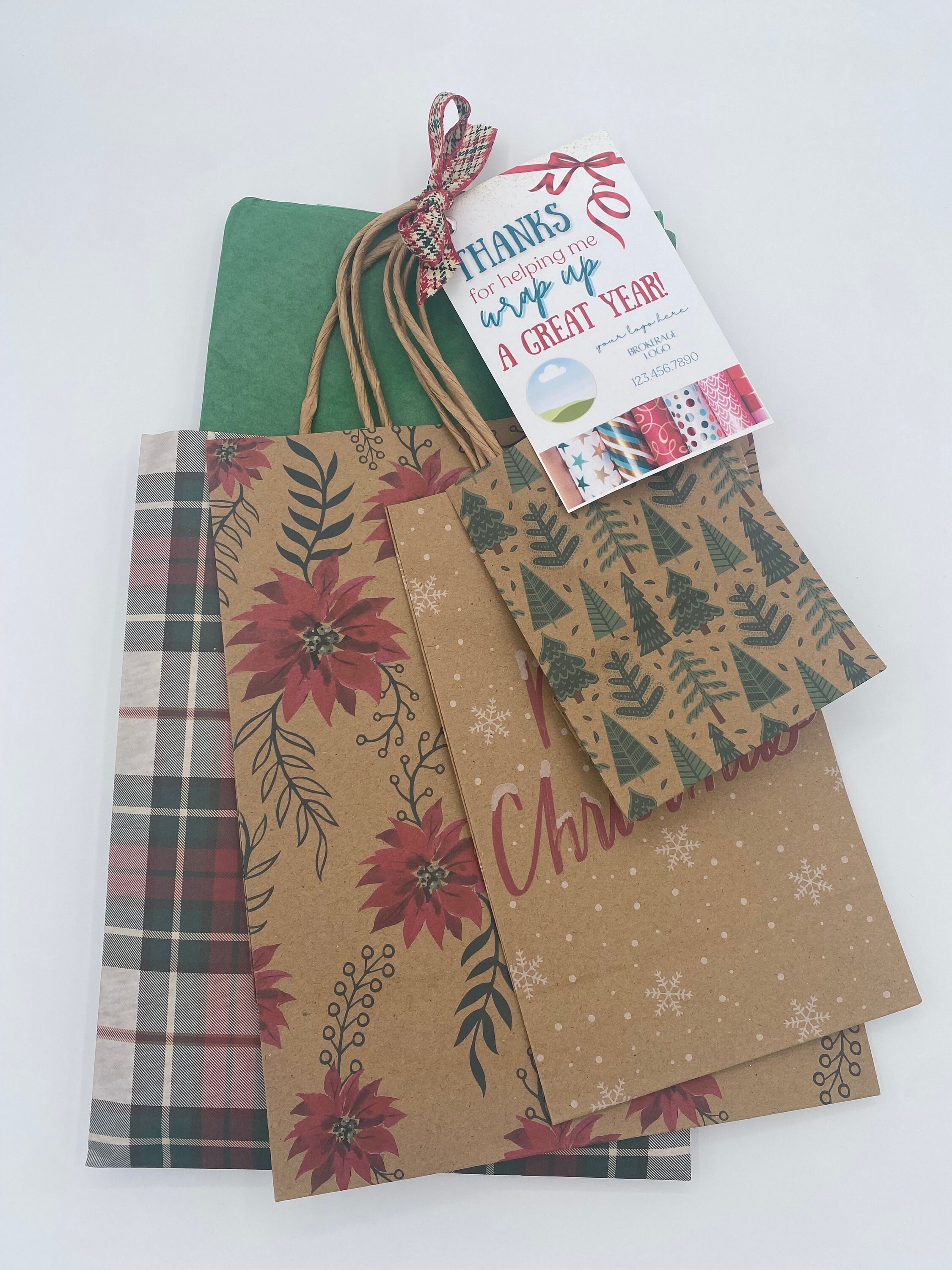 Wrapping Paper Pop by Tag for Real Estate, Christmas, December ...
