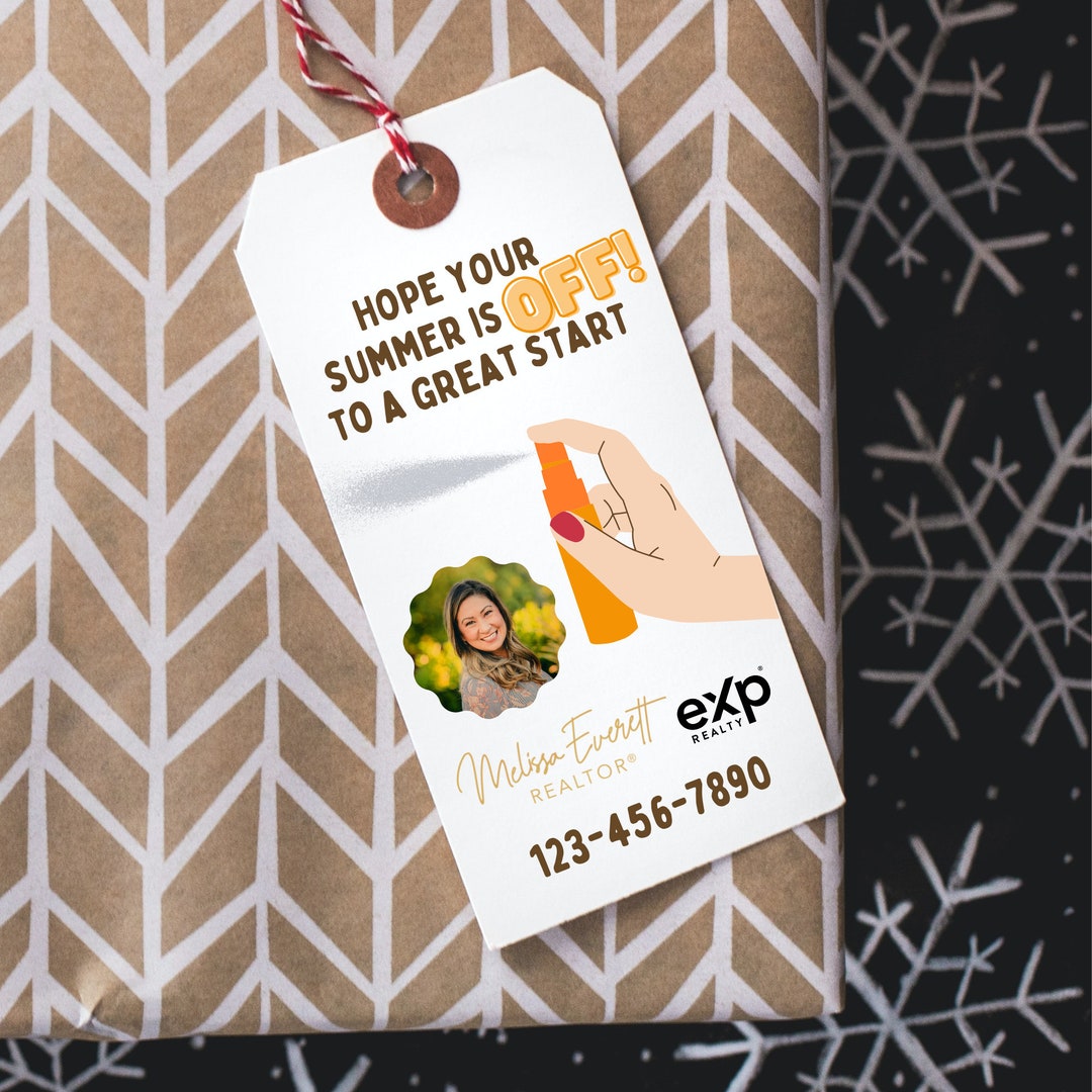 OFF Bug Spray Pop by Tag, June, Summer, Editable in Canva, Real Estate ...