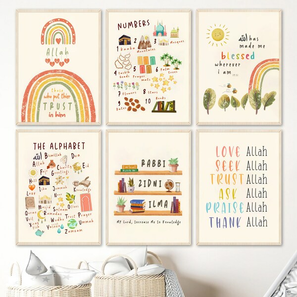 Islamic Quotes Kids - Etsy