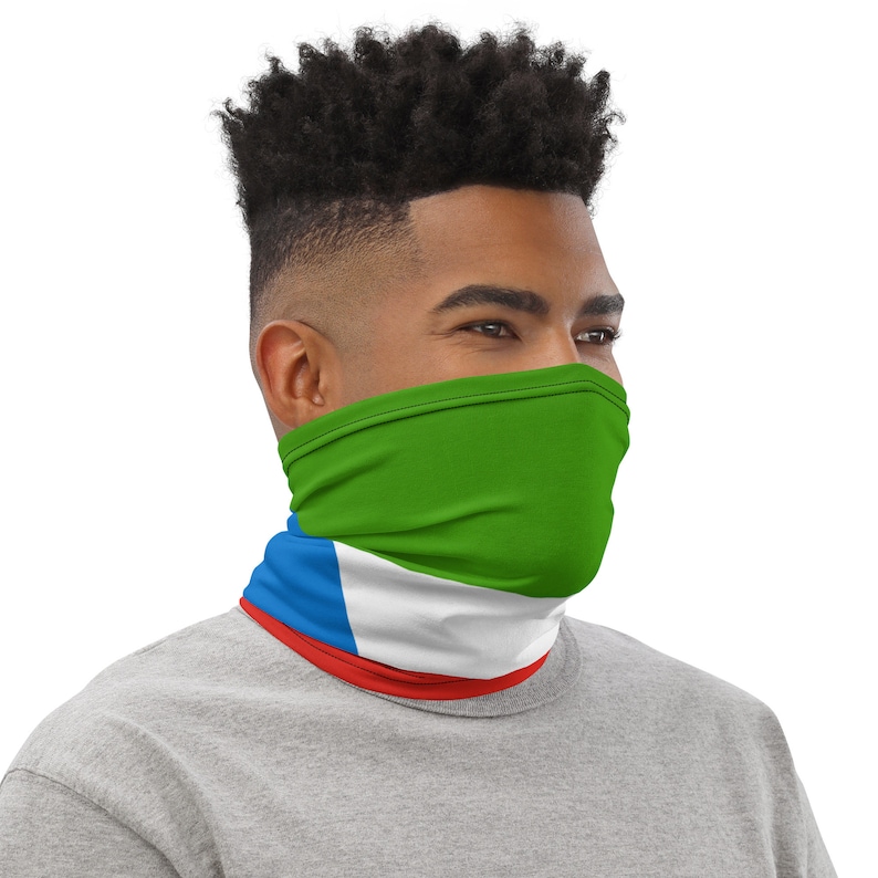 Equatorial Guinea Neck Gaiter - African Flag Face Neck Gaiter - Etsy