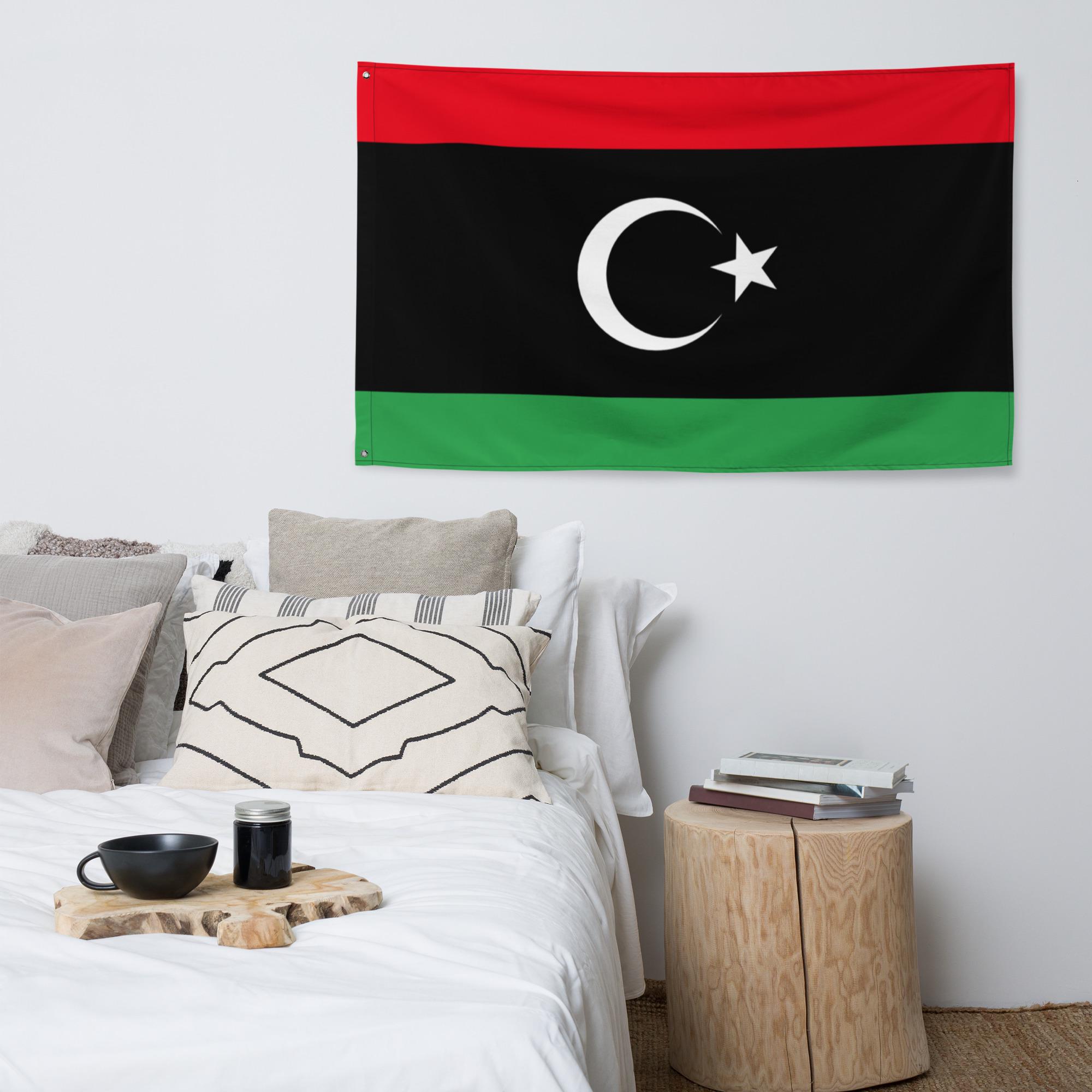 Libya Flag 3x5 Large African Flags, High Quality Flag With Grommets ...