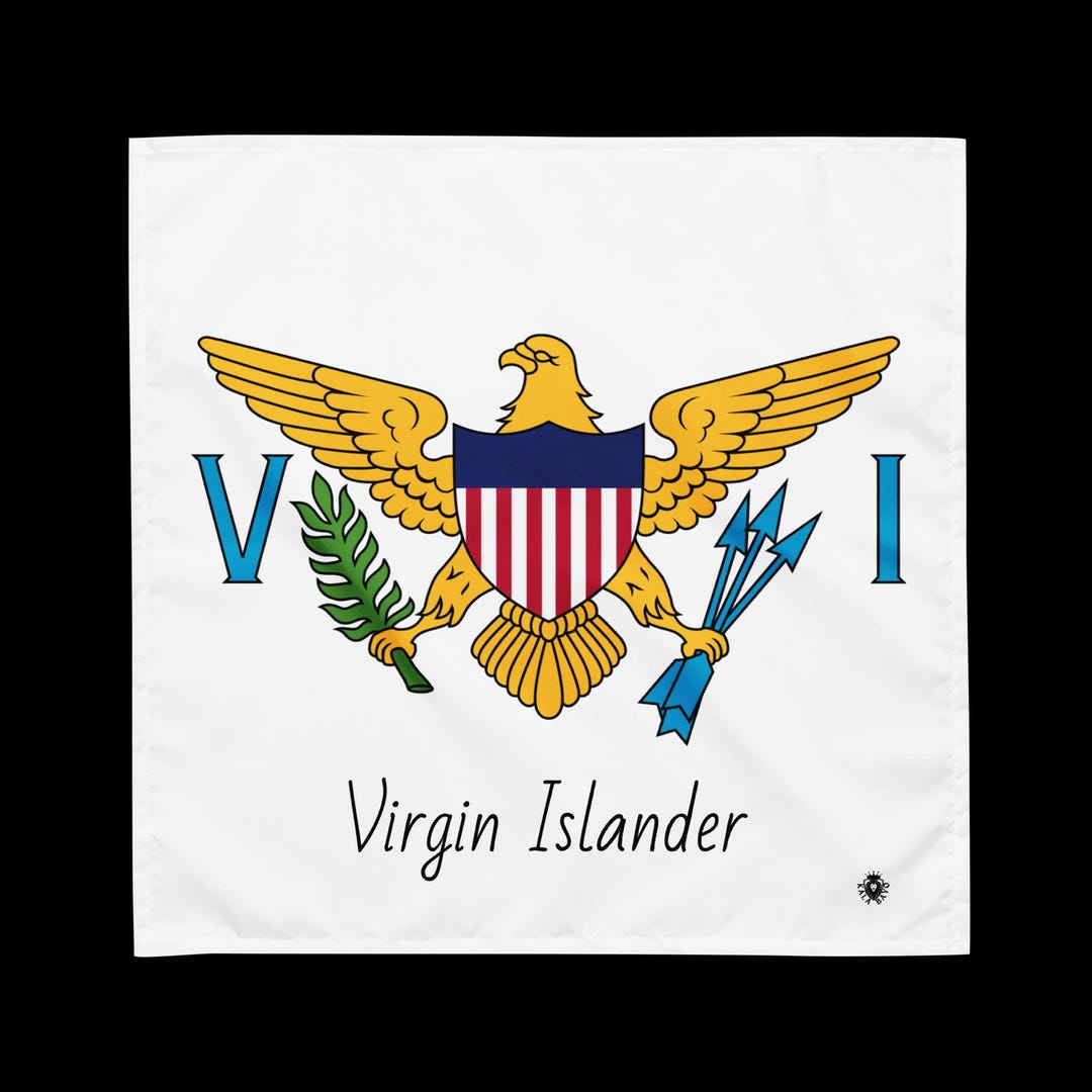 Personalized Text African and Caribbean Flag Bandana, Custom Flag ...